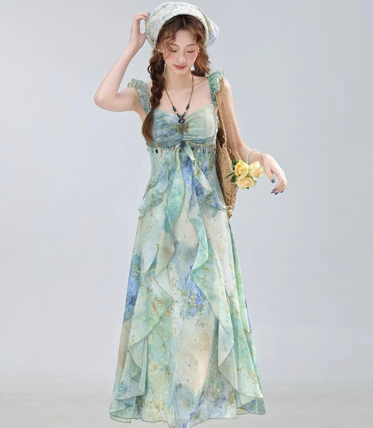 Venus Ethereal Dress Aphrodite Dress Ocean Mermaid Dress Ocean Fairy