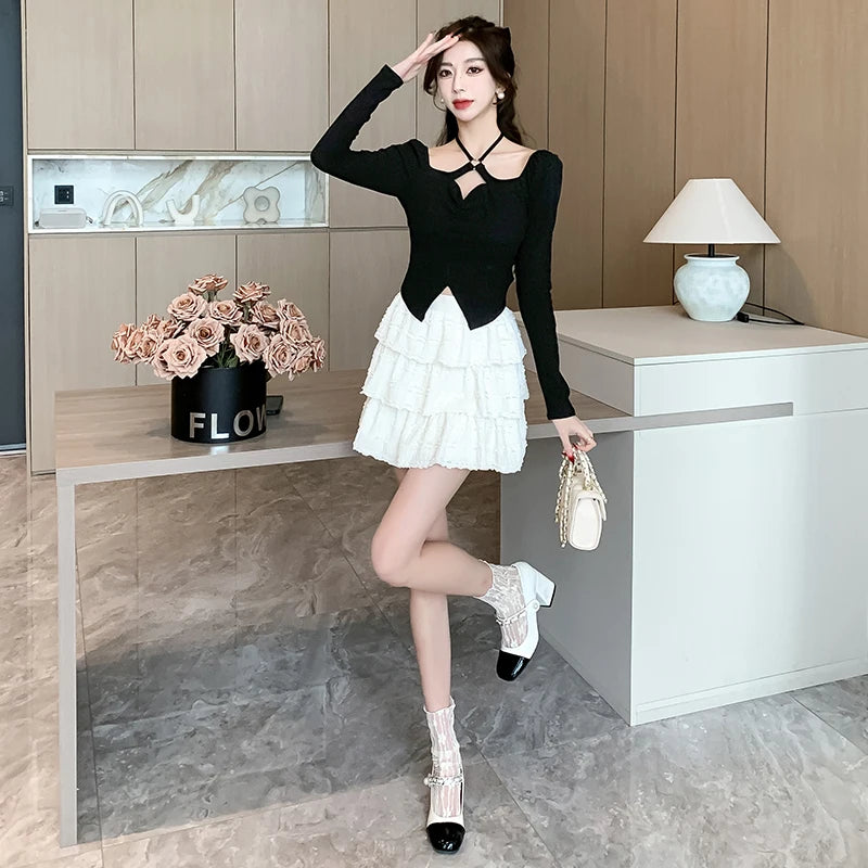 2-Piece Coquette Set Kawaii Fashion Coquette Aesthetic