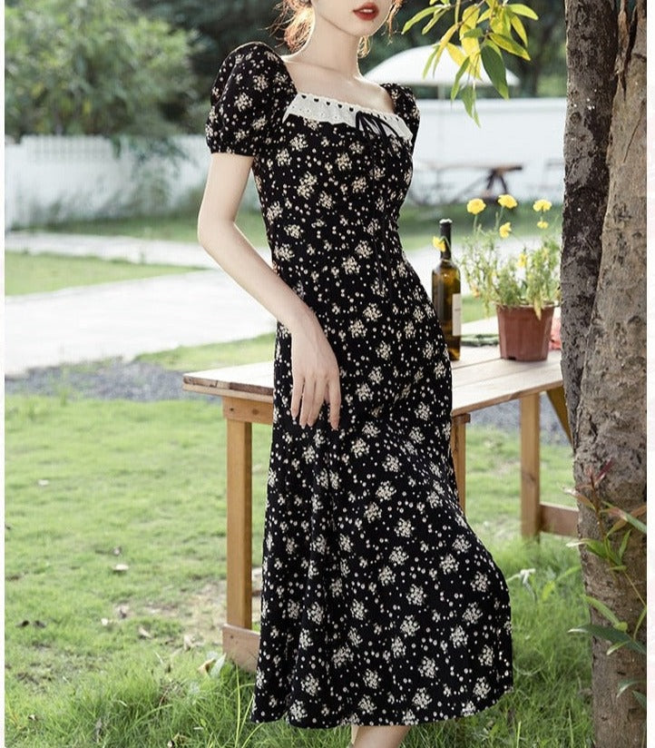 Vintage-40s Inspired Retro Dress Retro Fairy Dress Vintage 40s Dress