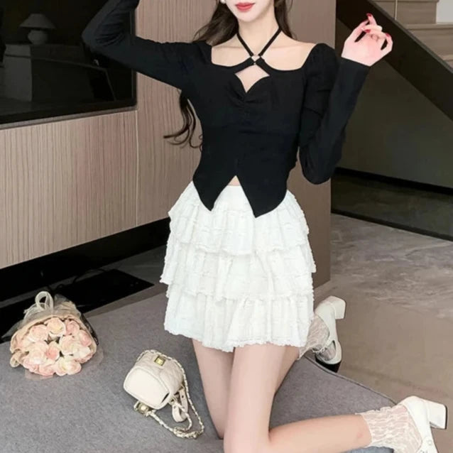 2-Piece Coquette Set Kawaii Fashion Coquette Aesthetic