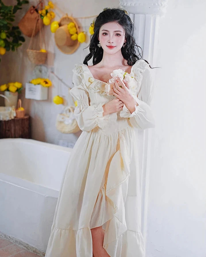 Princess Dress Princesscore Dress Royalcore Dress Cottagecore Dress