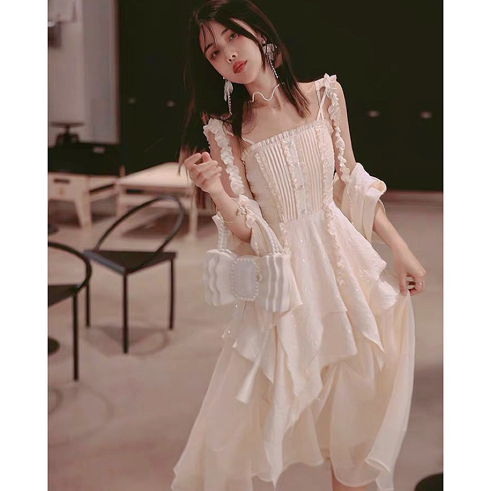 Layered Fairytale Princess Dress Royalcore Aesthetic Cottagecore Fashion